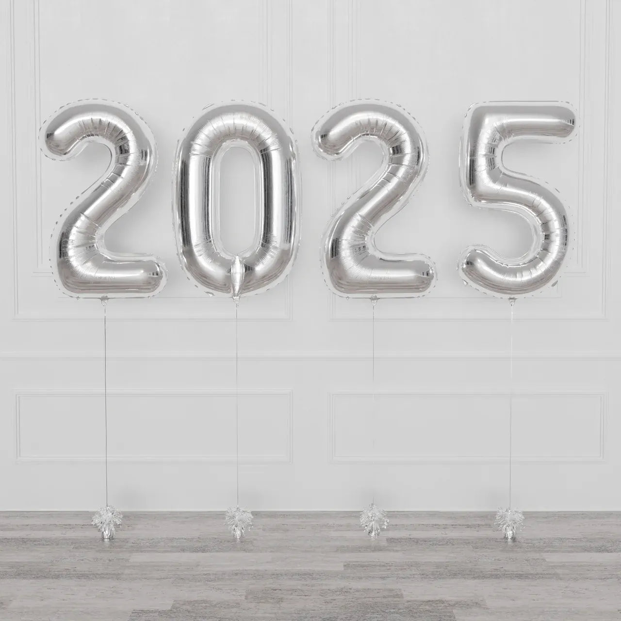 Graduation 2025 Number Helium Set - Silver – Ribbontique