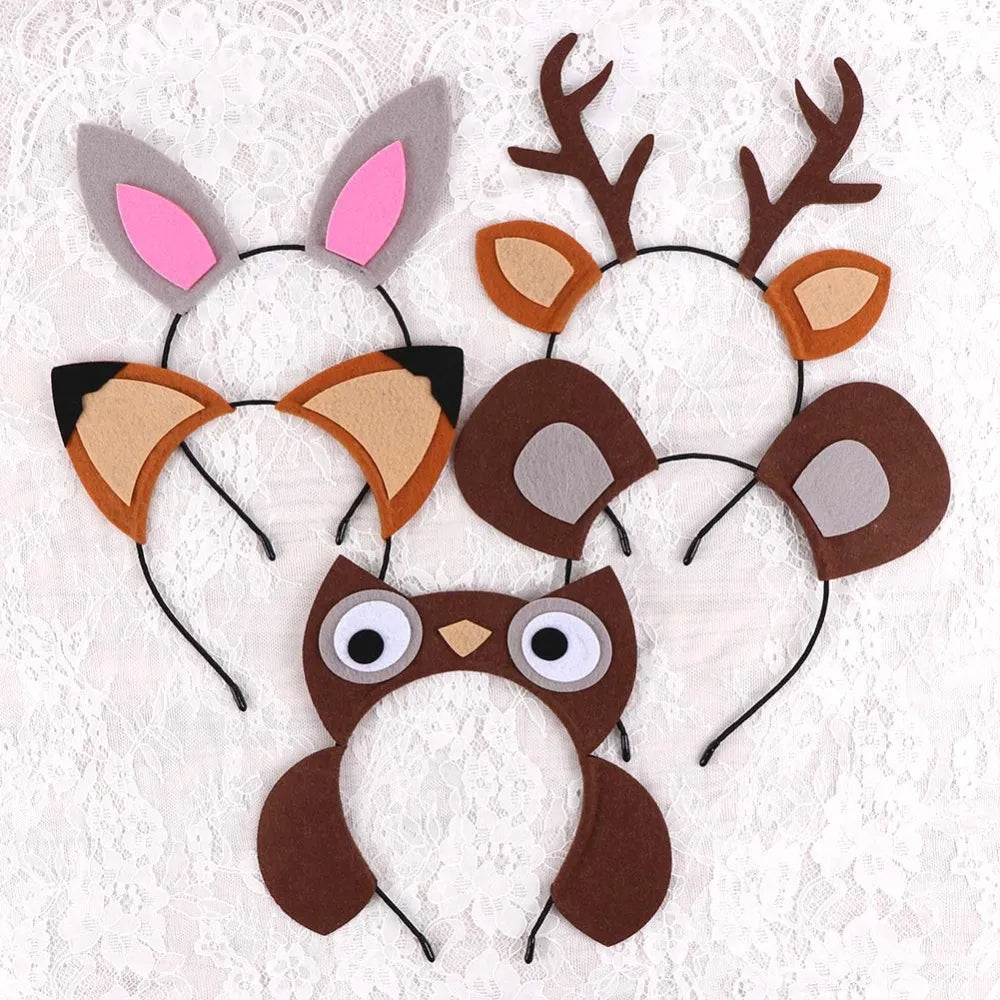 Kids Animal Headband Sets – Ribbontique