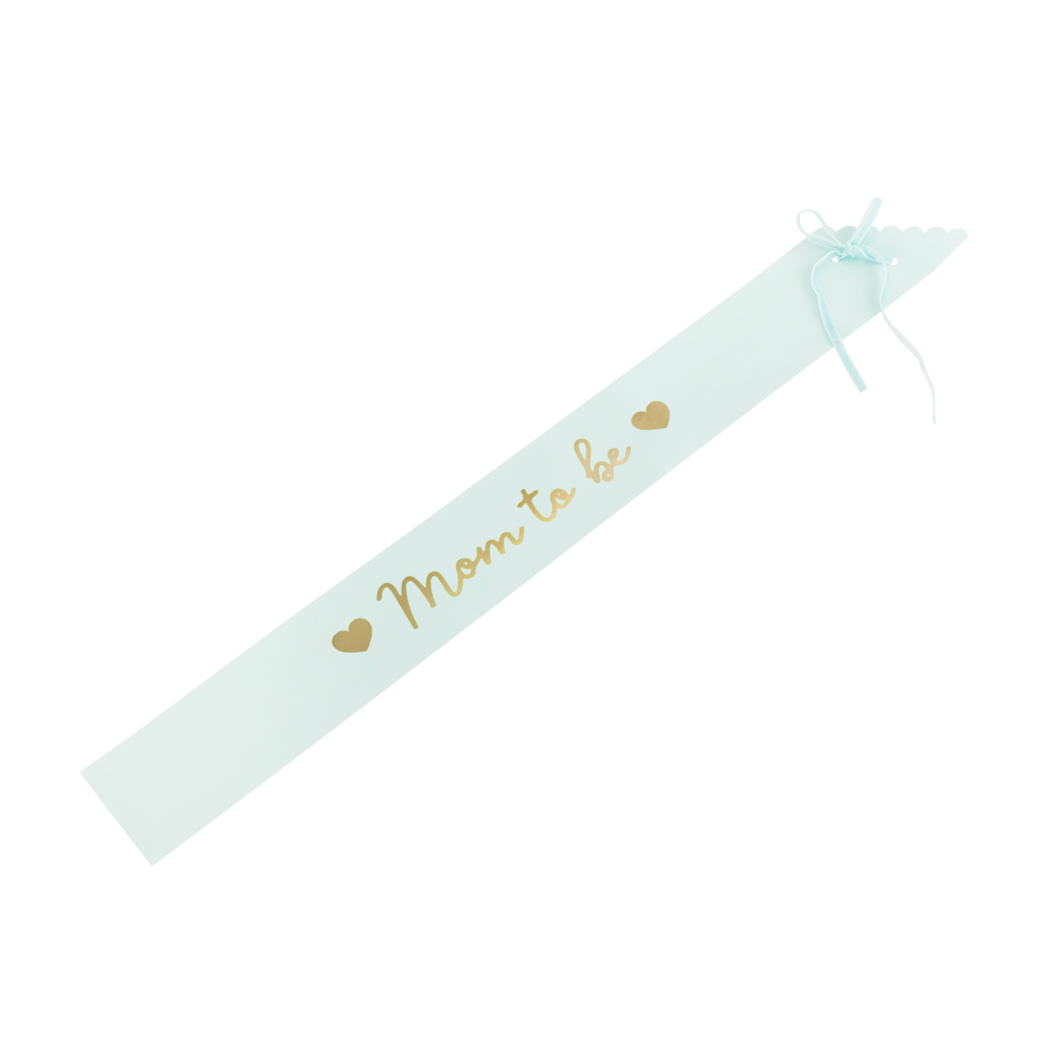Sash Mom to be, Light Tiffany Blue, 75cm – Ribbontique