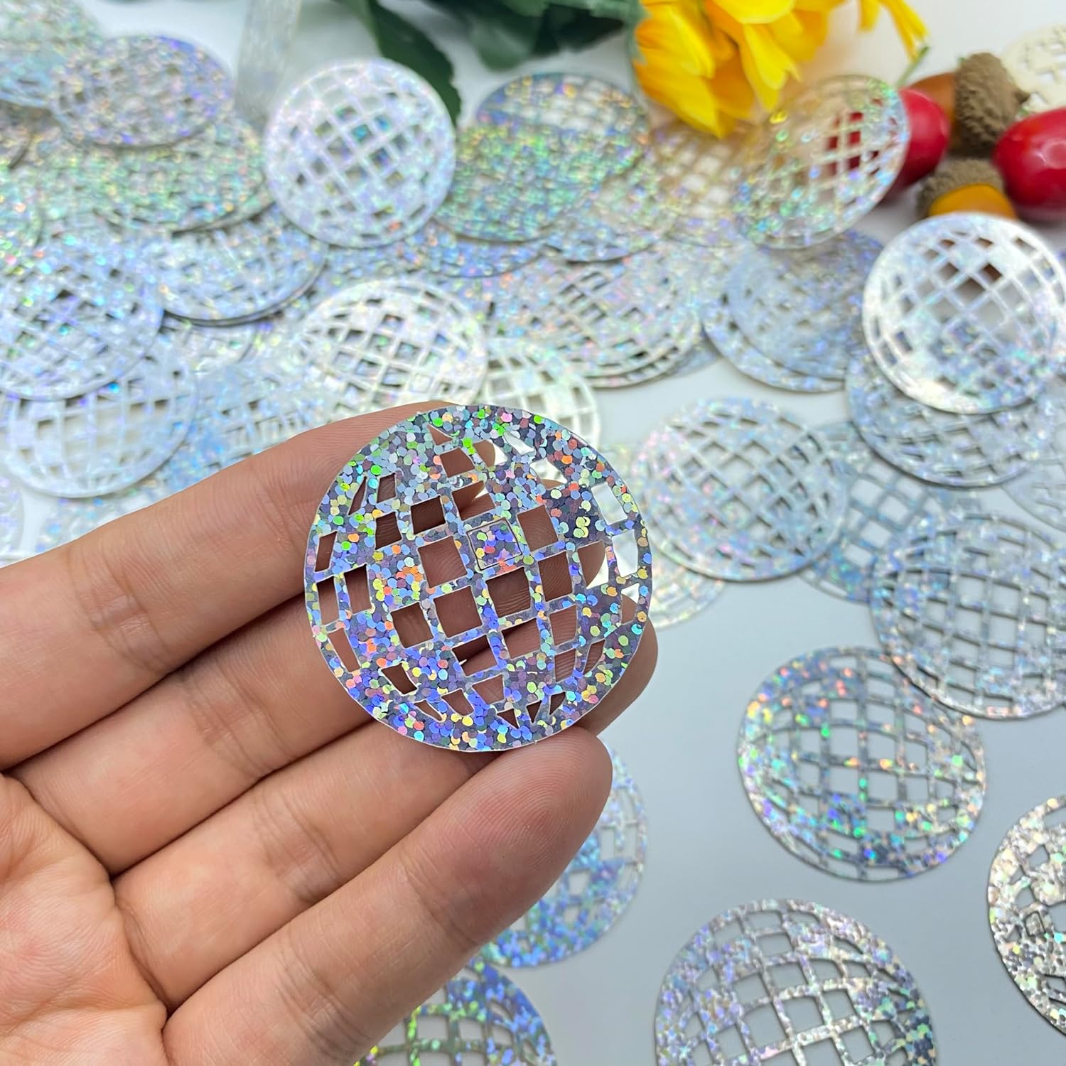 Glitter Disco Ball Table Decorations Confetti – Ribbontique