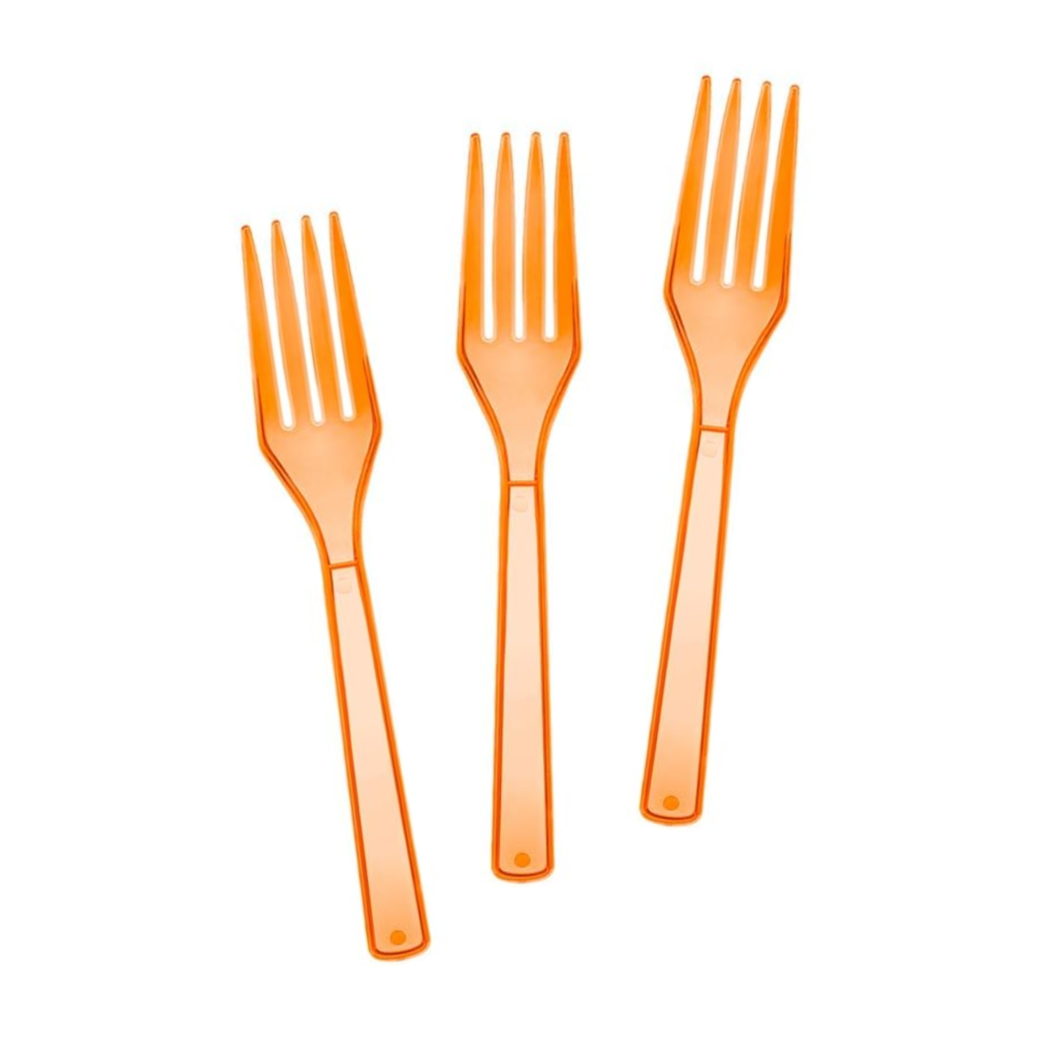 Carousel Stripe Party Theme Cutlery Set (Forks - Orange) – Ribbontique