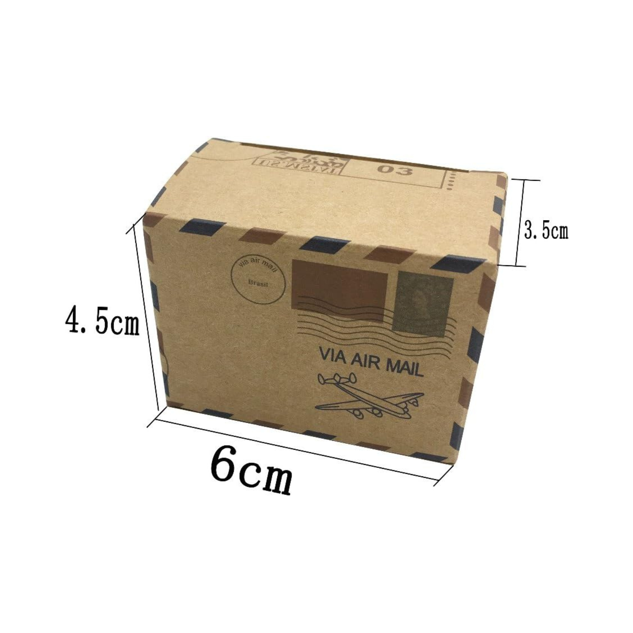 Vintage Kraft Paper Candy Favor Boxes Set – Ribbontique