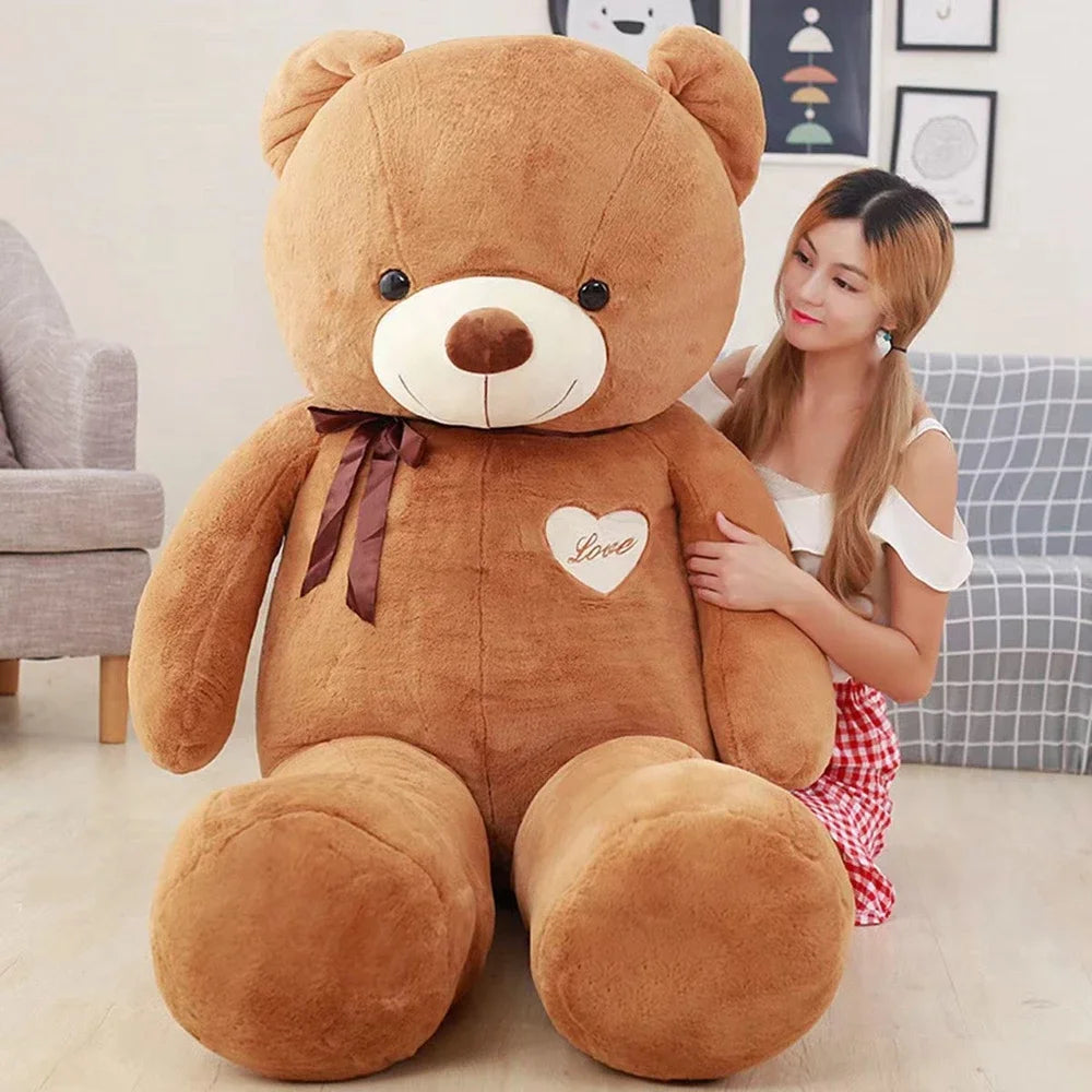 Large light Brown Hug Bear – Ribbontique