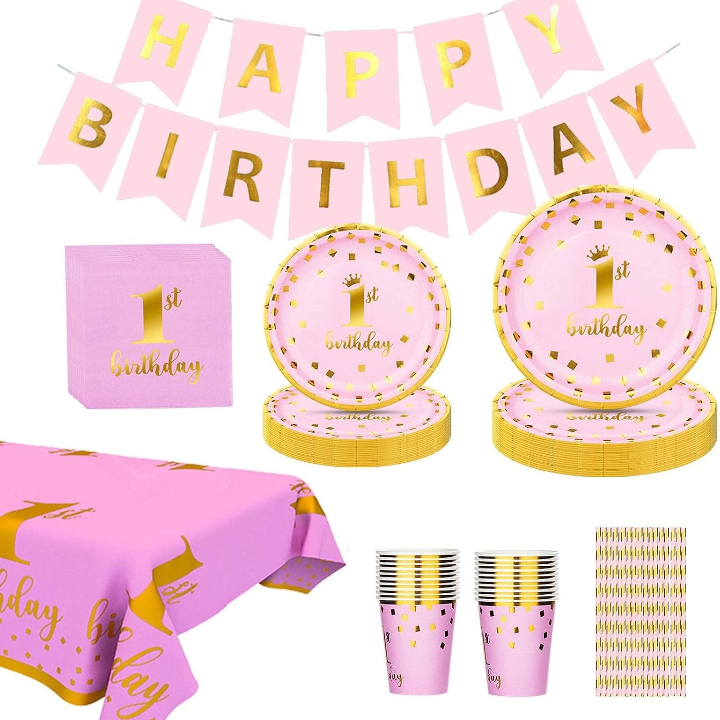 First Birthday Decorations Set – Ribbontique