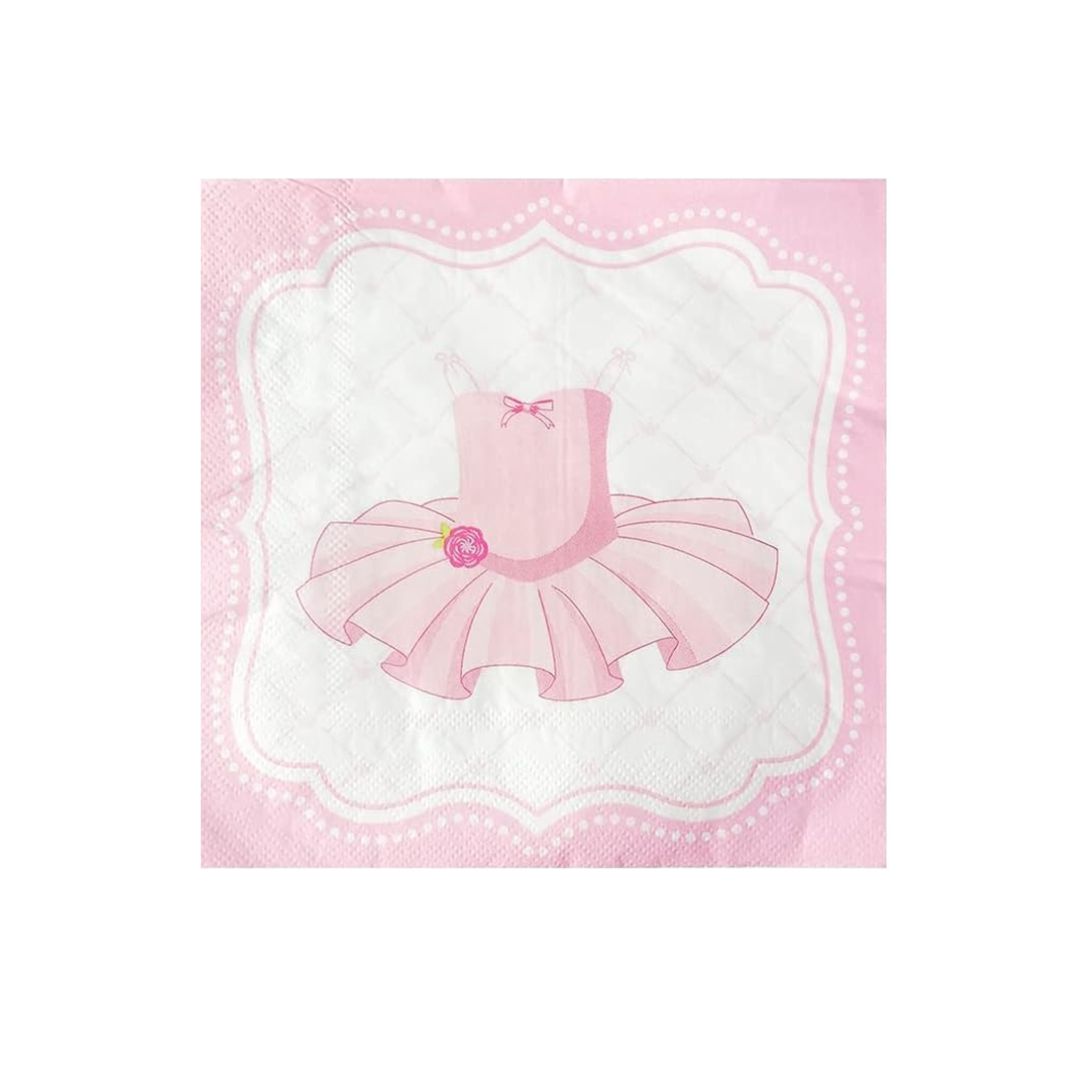 Pink Ballerina Theme Paper Napkins Set – Ribbontique