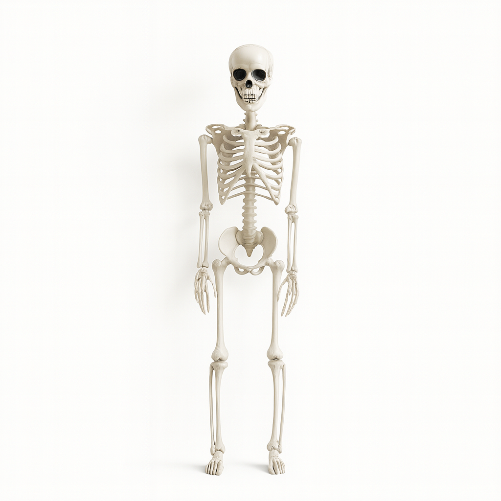 Spooky Realistic Poseable Skeleton – Ribbontique