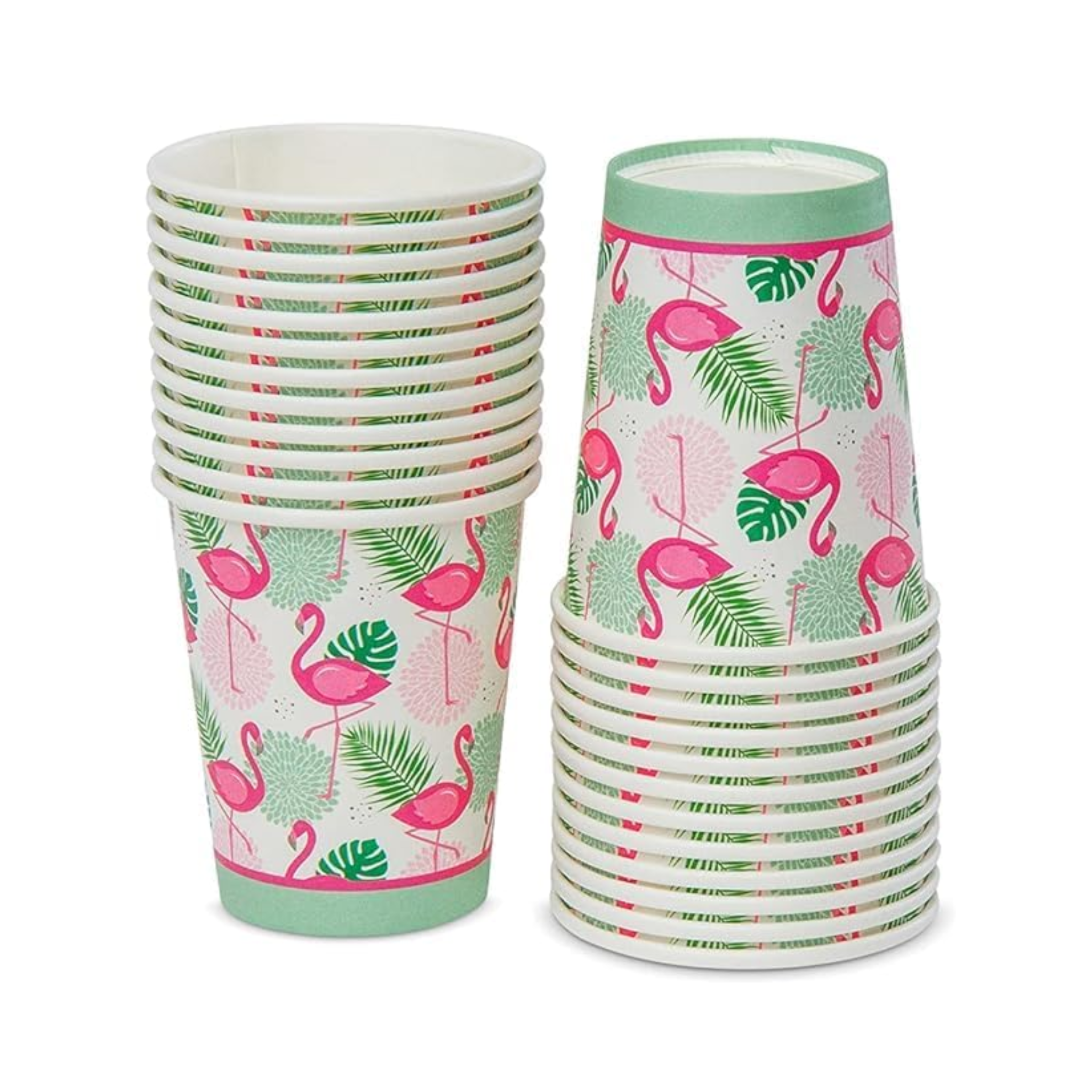 Flamingo Themed Birthday Party Paper Cups Set – Ribbontique