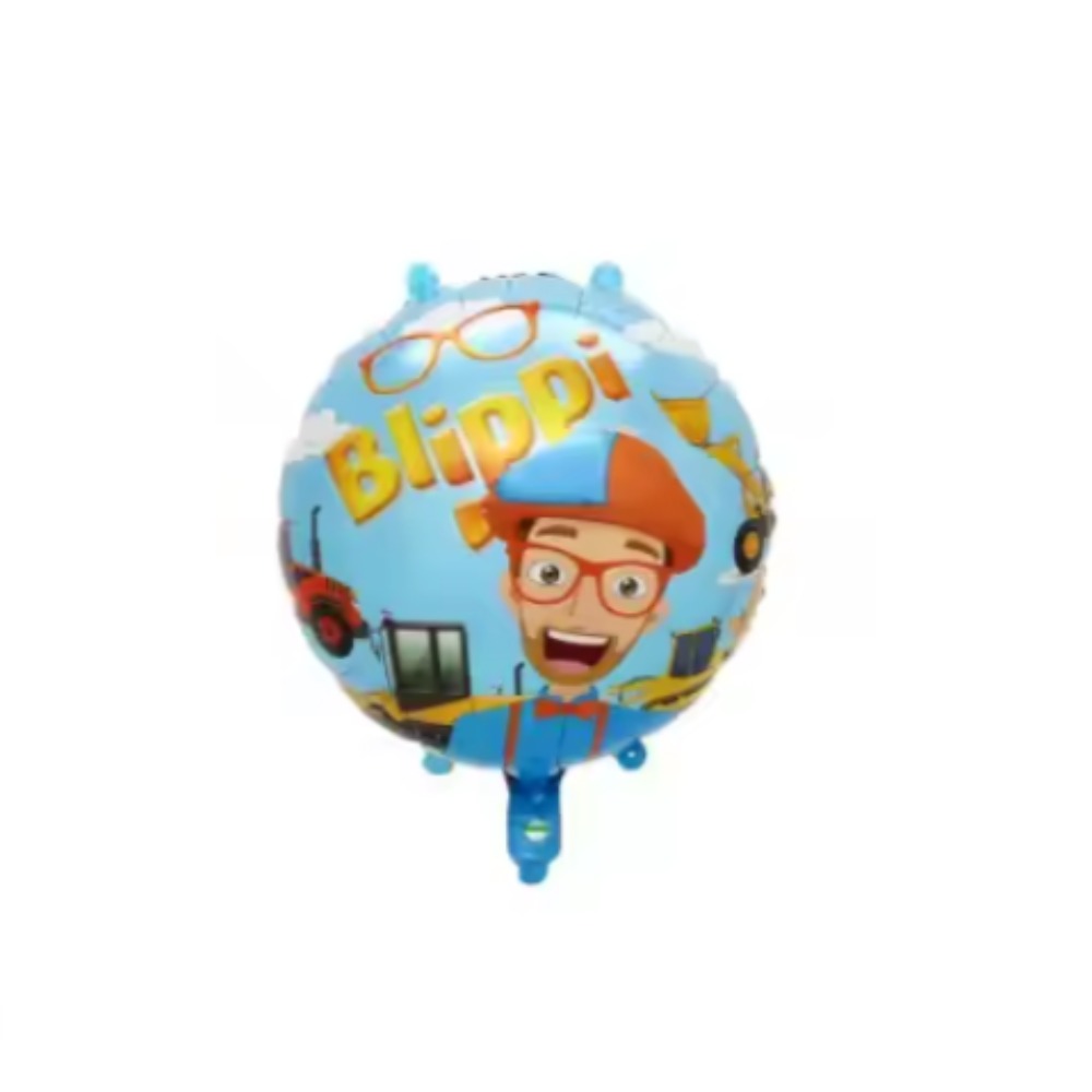 Blippi Round 18 Inch Foil Balloon 2 – Ribbontique