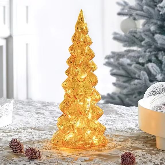 Christmas Tabletop Lit Christmas Tree 27cm – Ribbontique