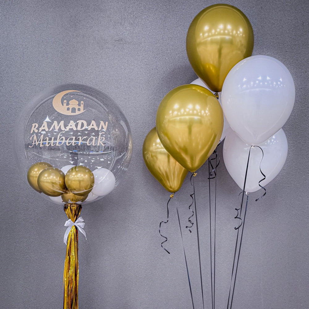 Ramadan Mubarak Helium Balloon Set – Ribbontique