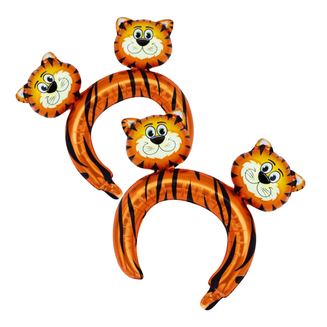Animal Inflatable Headbands (Tiger) – My Store